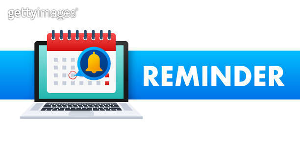 Enable reminder notification on laptop screen. Email notification ...