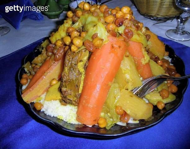 Couscous is a traditional North African dish made from wheat semolina ...