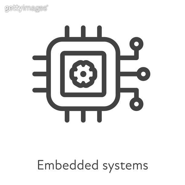 Outline style ui icons hard skill collection. Technical and IT. Vector ...