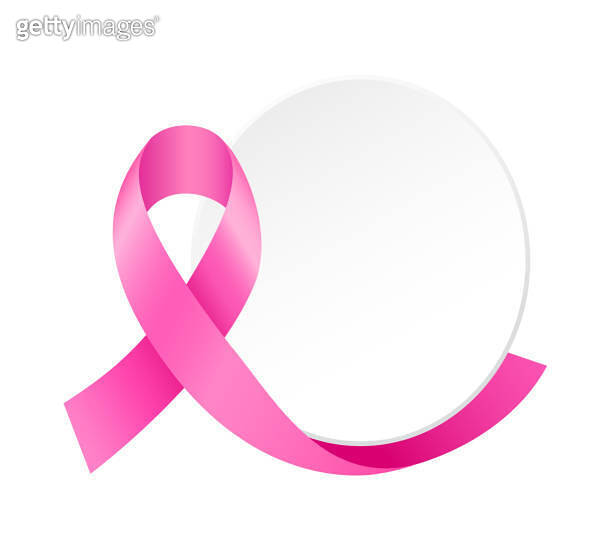 Pink ribbon symbol with oval frame. (1725610148) 일러스트, 무료 일러스트, 아이콘, 무료 ...