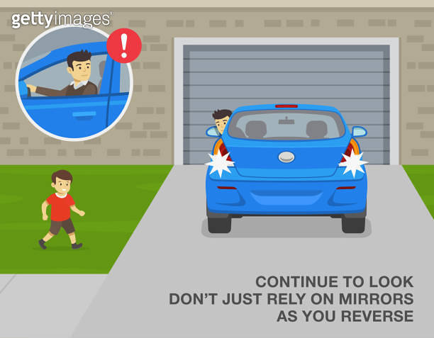 Safe driving tips and rules. Continue to look, don't just rely on ...