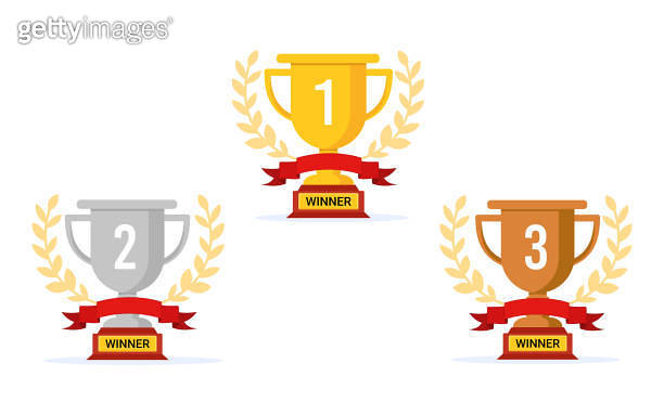 winner position vector 이미지 (1465314241) - 게티이미지뱅크