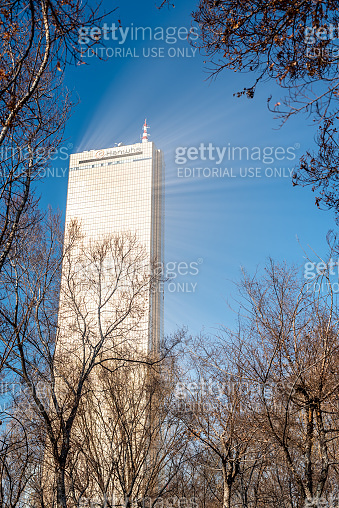 63 Square building skyscraper on Yeouido island in Seoul, South Korea ...