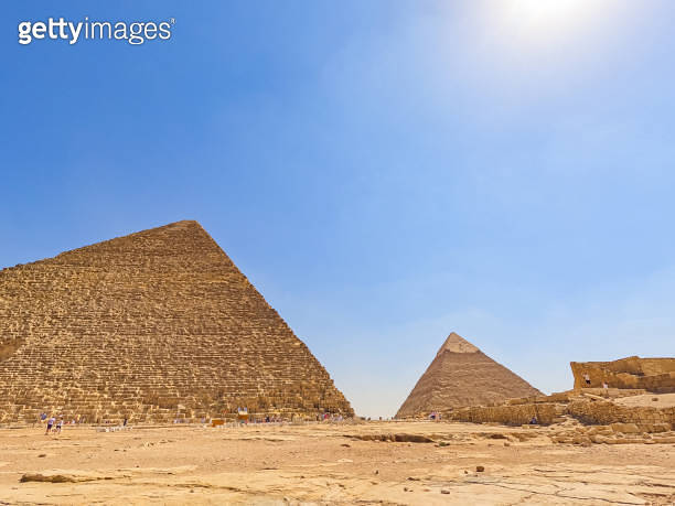 The Pyramids Of Giza In Cairo (1629479858) - 게티이미지뱅크