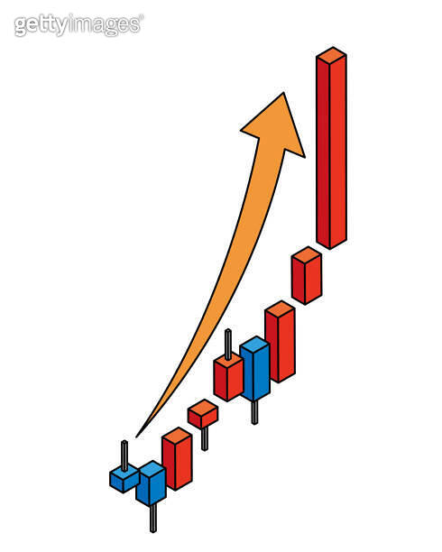 soaring stock prices 이미지 (1507068003) - 게티이미지뱅크
