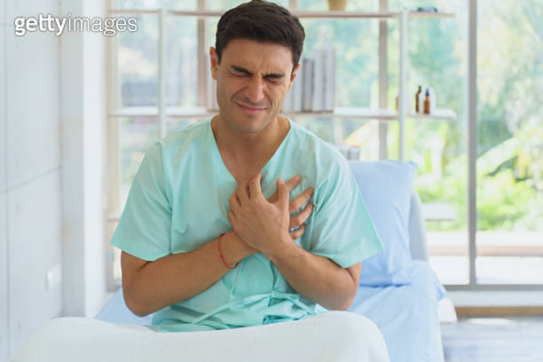 Patients with chest pain from heart disease, chest pain from silent ...