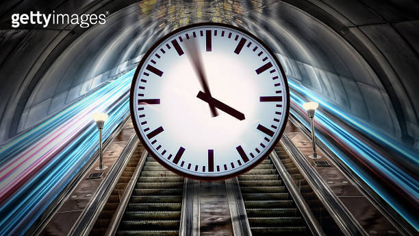 Clock spins fast speed rush hour traffic fast moving,Fast moving ...