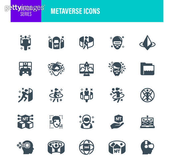 Metaverse Icons. Metaverse Icons. Set contains icons as Virtual reality ...