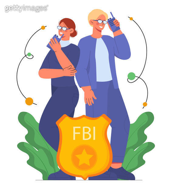 Team of agents of fbi vector concept (1663220421) 일러스트, 무료 일러스트 - 게티이미지뱅크