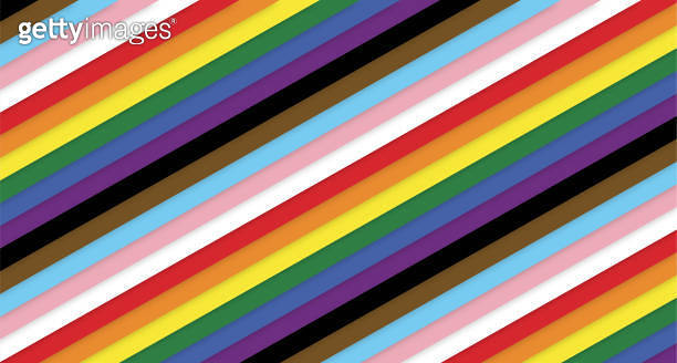 LGBTQIA Happy Pride Month Rainbow colorful abstract background design ...