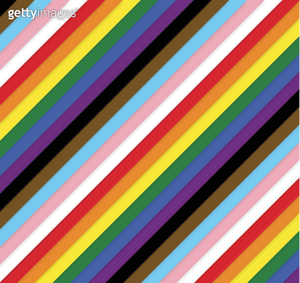 LGBTQIA Happy Pride Month Rainbow colorful abstract background design ...