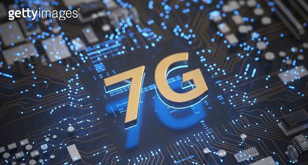 7G, 7 Generation, Mobile Network Data Technology, Global Communication ...