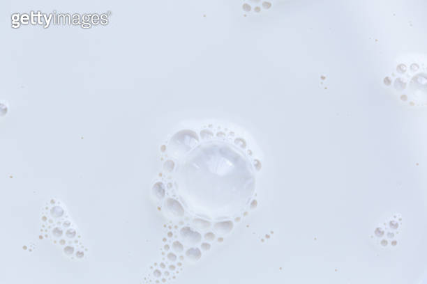 Close-up of milk surface,macro milk texture,High resolution beautiful ...
