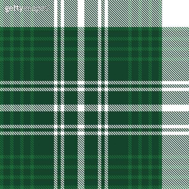 Green Plaid Tartan Checkered Seamless Pattern (1585105242) - 게티이미지뱅크
