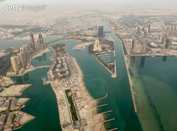 Qatar - Doha - Lusail Marina Corniche 이미지 (1695002513) - 게티이미지뱅크