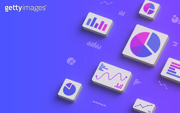 Data Analysis Chart Graph 3D Statistics Background 이미지 (1458251461 ...