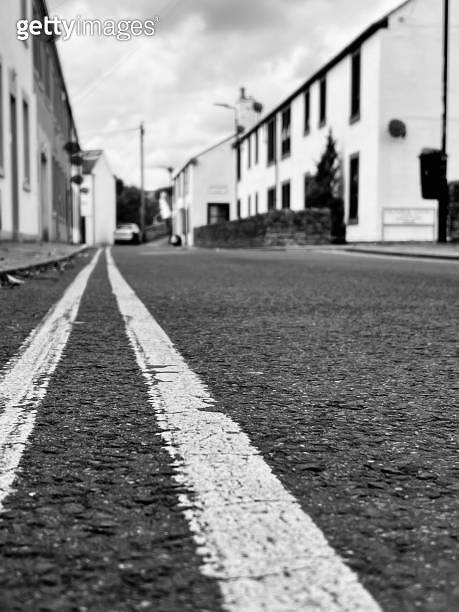 Low angle view of a street at Cockermouth in Cumbria 이미지 (1603469189 ...