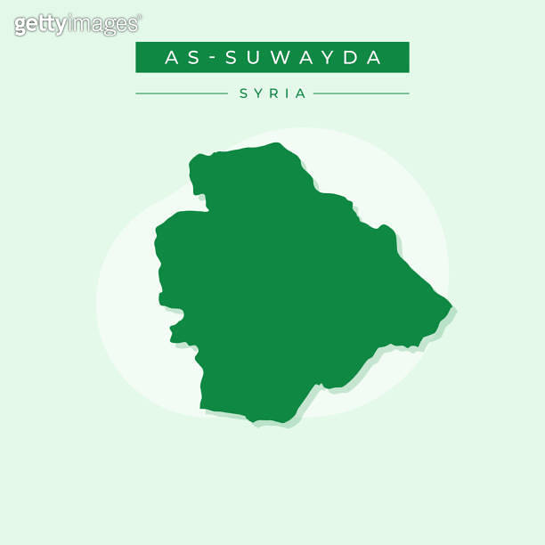 Vector illustration vector of As-Suwayda map Syria 이미지 (1571124046) - 게티이미지뱅크