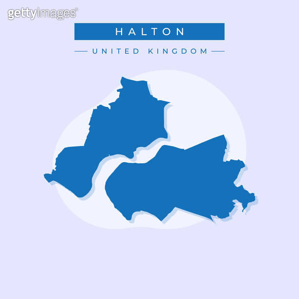 Vector illustration vector of Halton map United Kingdom 이미지 (1665637077 ...