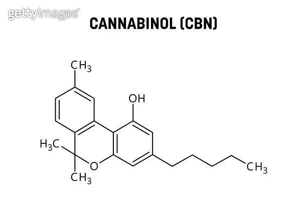 Cannabinol structural formula of molecular structure 이미지 (1664048442 ...