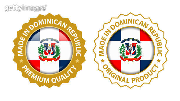 Made in Dominican Republic. Vector Premium Quality and Original Product ...