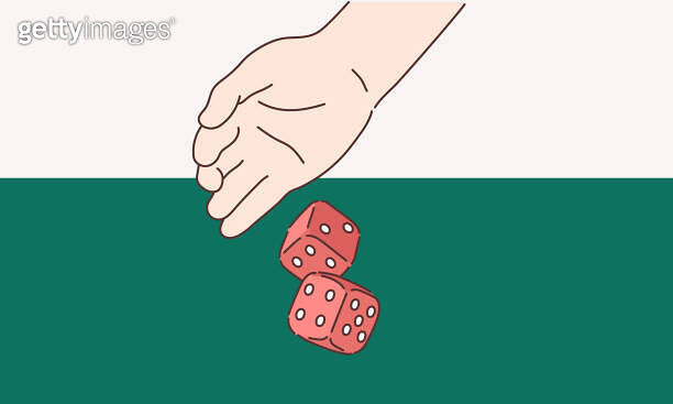 The Dice Game Hand Throwing Game Cubes 이미지 1764365043 게티이미지뱅크