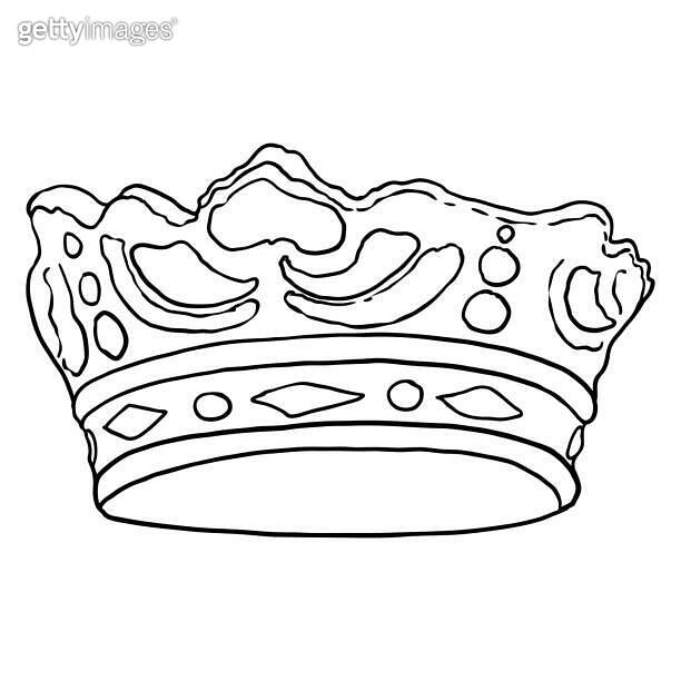 Crown of twelve stars drawing, represent the twelve apostles, and ...