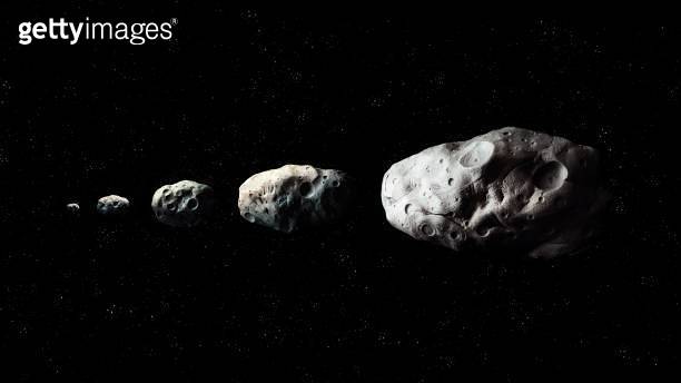 Size Comparison Of Asteroids In The Solar System 이미지 1451755038 게티