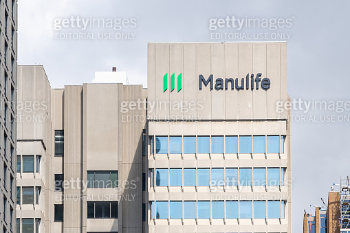 Manulife head office building in Toronto, Canada. 이미지 (1615092182) - 게티 ...