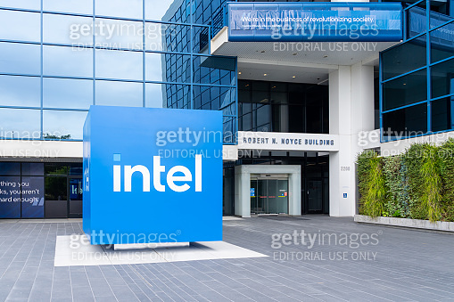 Intel headquarters in Santa Clara, California, USA 이미지 (1670843473 ...