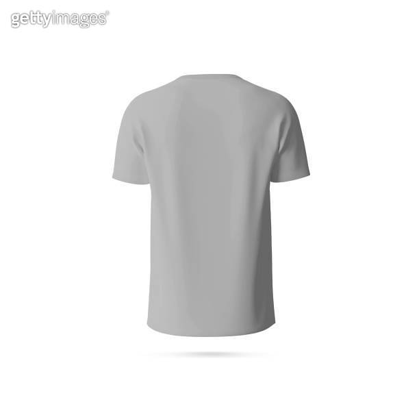 Back Side T-Shirt mockup template, copy space for your logo or graphic design 이미지 (1461329475 ...