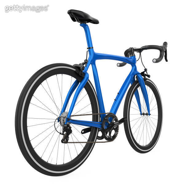 Blue Road Bike Isolated 이미지 (1759405865) - 게티이미지뱅크