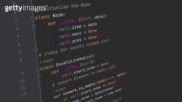 Python Code In Ide 이미지 1755231784 게티이미지뱅크 6735