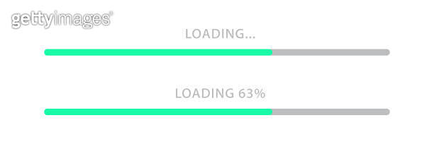 Load bar icon. Loading progress signs. Download process status symbol. Speed upload symbols ...