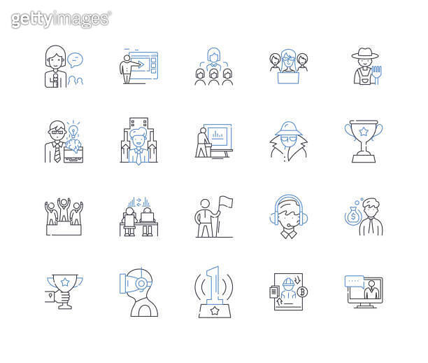 Task and command line icons collection. Directive, Instruction, Order ...