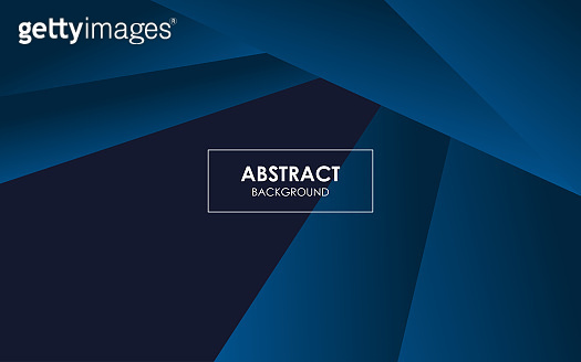 Blue abstract geometry shine and layer element triangle design ...