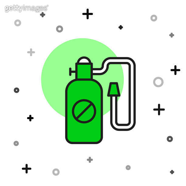 Filled outline Pressure sprayer for extermination of insects icon ...