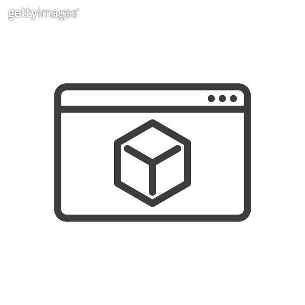 3D, Business Data Isolated Vector Icon 이미지 (1768694206) - 게티이미지뱅크