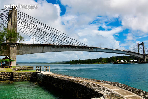 Koror–Babeldaob Bridge / Japan-Palau Friendship Bridge, Palau ...