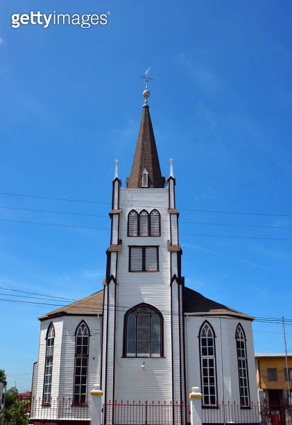 St. Andrew's Kirk (Presbyterian), Georgetown, Guyana (1759947983) - 게티이미지뱅크