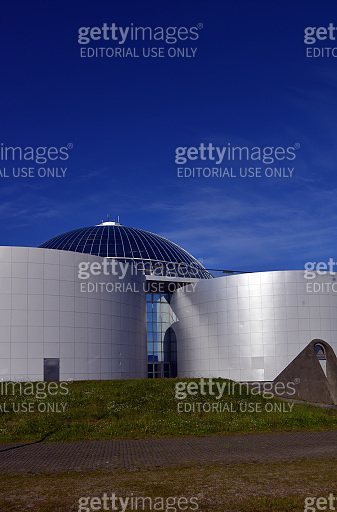 Perlan building - geothermal hot water storage tanks - west side ...