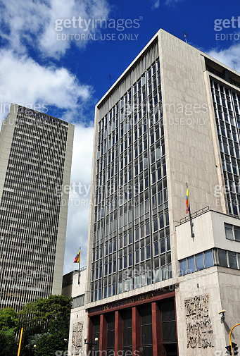 Central Bank of Colombia, the 'Banco de la Republica' with the Avianca ...