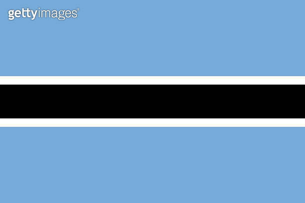 Flag of Botswana. Botswana flag. Botswanian national flag (1755587845 ...