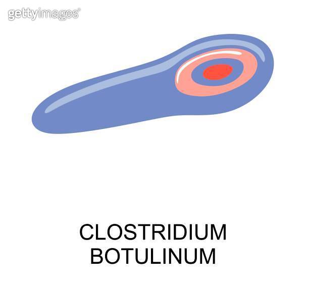 Clostridium botulinum icon. (1831452817) 일러스트, 무료 일러스트, 아이콘, 무료 아이콘 ...