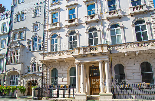 Beautiful periodic buildings of Mayfair, one of the richest areas to ...