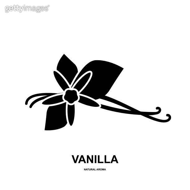 Vanilla Pod Icon, Orchid Bean Sticks, Dry Vanillin Pods, Natural Aroma ...