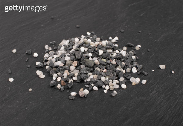 Gravel Pile, Grey Coarse Sand, Fine Granular Stones, Grit Sand, Small ...