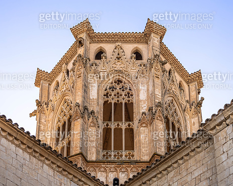 Poblet monastery, UNESCO World Heritage Site, church, religious ...