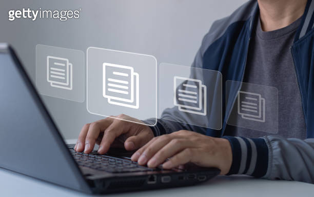 Online documentation database and document management system concept ...