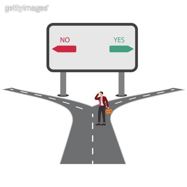 Byroad, Yes Single Word, Crossroad, Crossroads Sign, Road, Separation ...